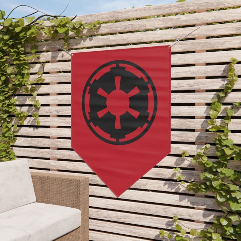 Imperial Symbol Pennant Banner Star Wars Galactic Empire - Etsy