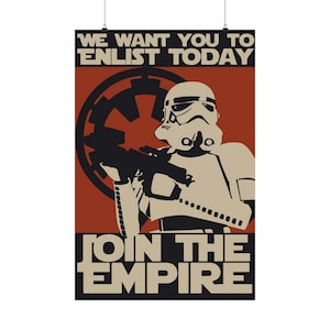 Star Wars - Imperial Propaganda - Posters, Star Wars, Galactic Empire ...