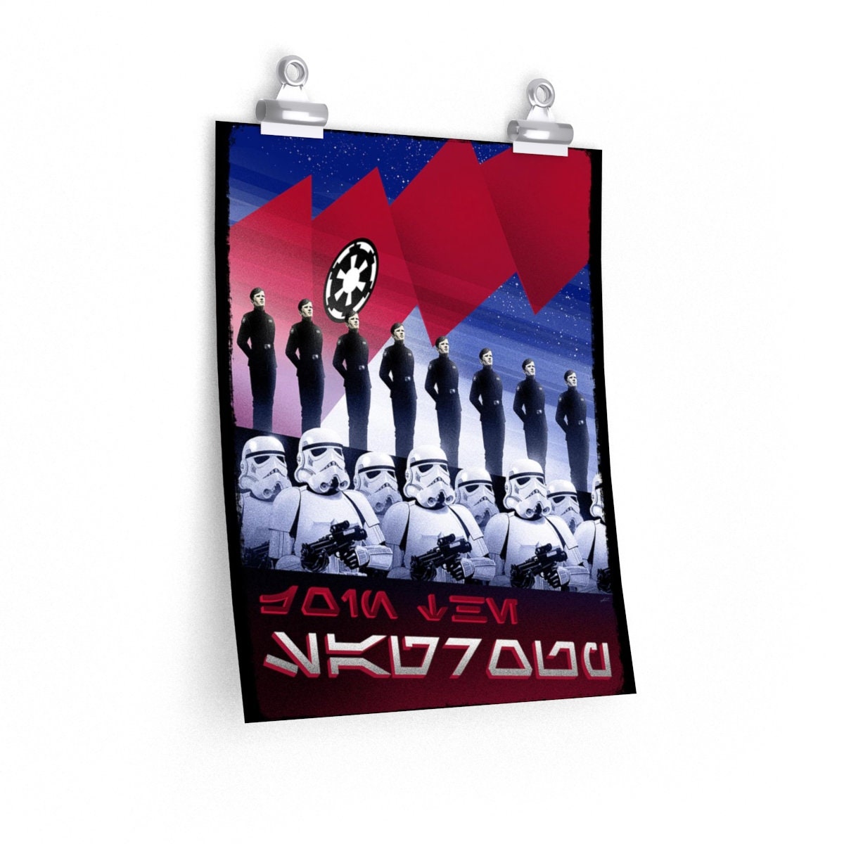 Star Wars Imperial Propaganda Posters Star Wars Galactic - Etsy