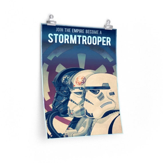 Star Wars Imperial Propaganda Posters Gift Prints | Etsy