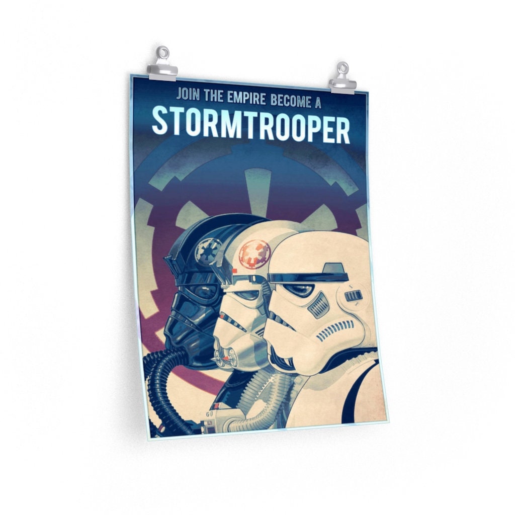 Star Wars Imperial Propaganda Posters Gift Prints | Etsy