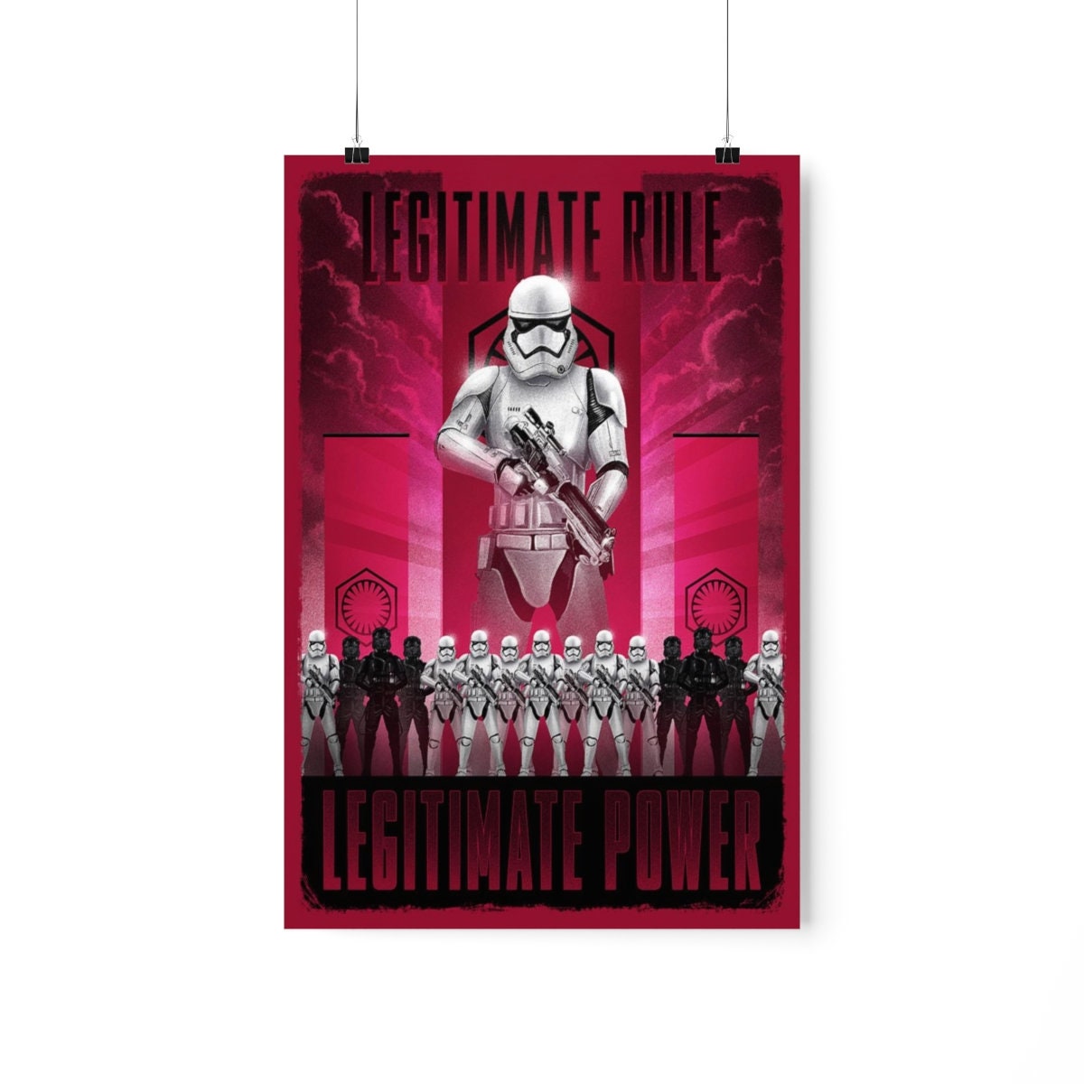 Star Wars First Order Propaganda Posters Star Wars - Etsy