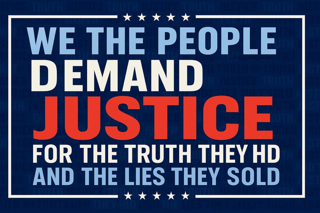We the People Demand Justice Protest Sign: Printable Social Justice ...