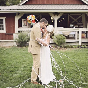 10 Pack White Streamers - Etsy