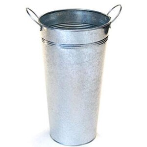 Pack of 3 Galvanized Bucket for Wedding, Party and Home Decor (pack of ...