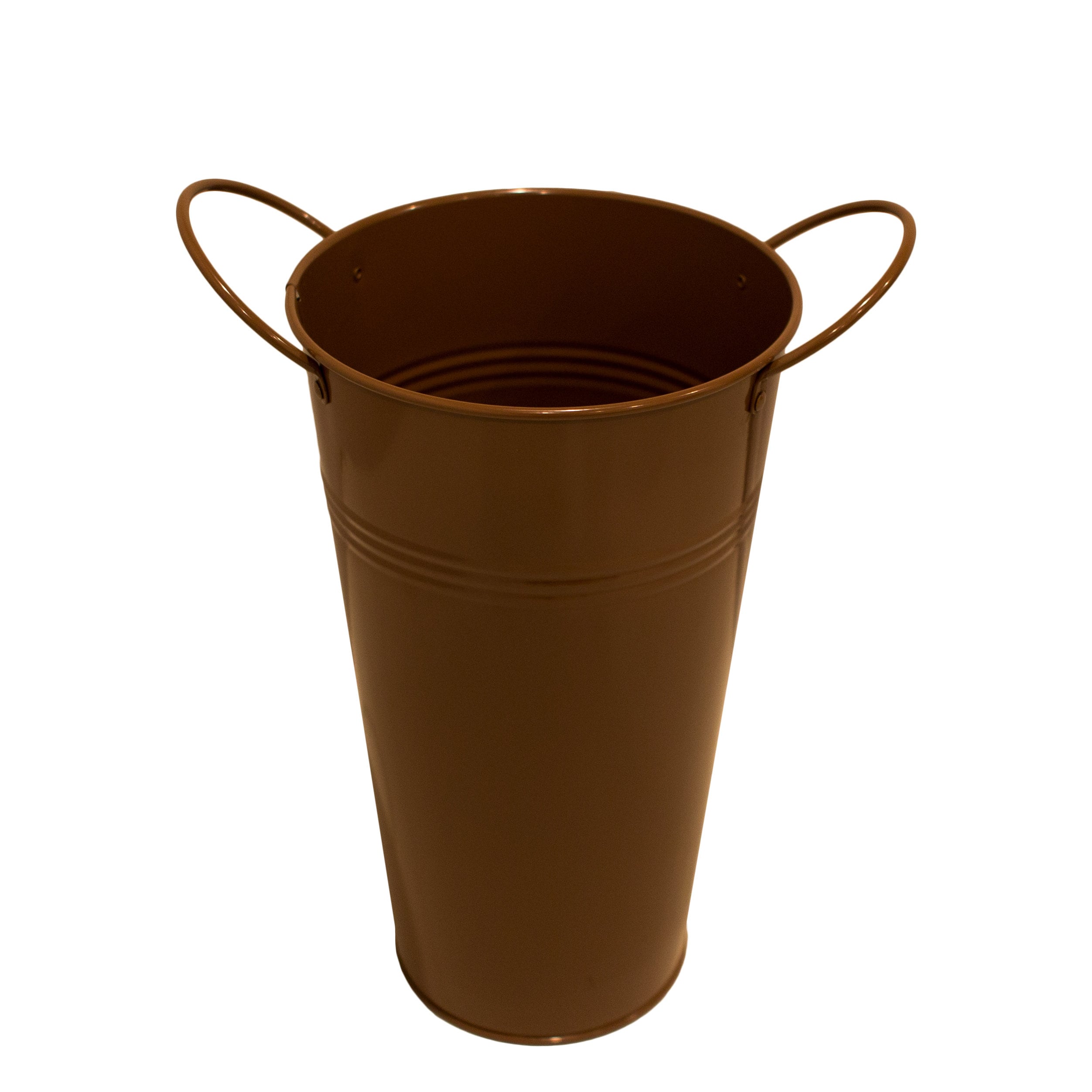 French Metal Bucket 11'' - Silver or Brown - Designed for 20" Sparklers ...