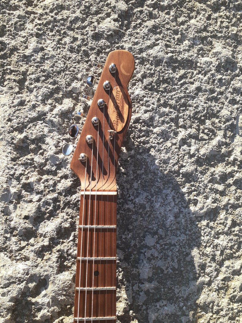 Upcycled Urban Lumber Electric Guitar - Etsy