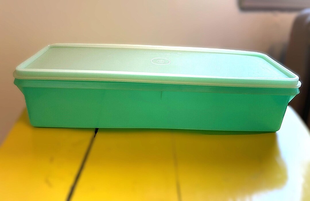 Tupperware Vintage Green Celery Keeper Crisper Container - Etsy