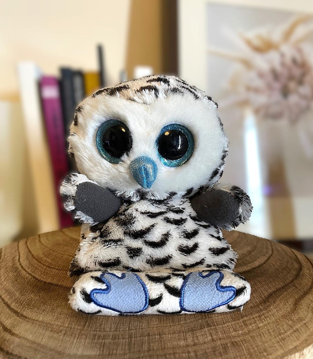 Tysilk Peek A Boos Omar the Owl Phone Holder Plush Stuffed Animal Toy 6 ...