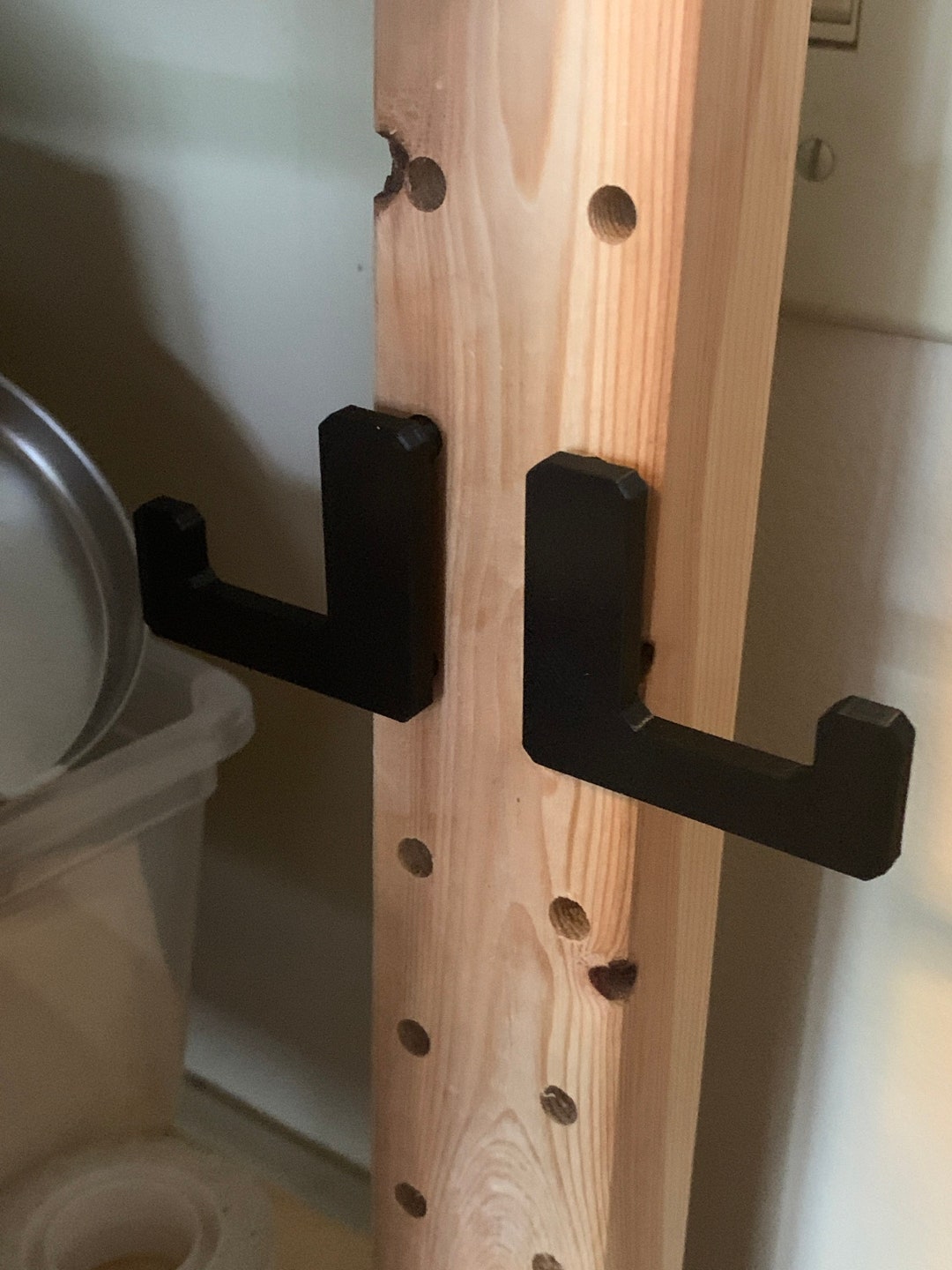 IKEA IVAR Peg Hanger Hooks IKEA Hack Matched Pair - Etsy
