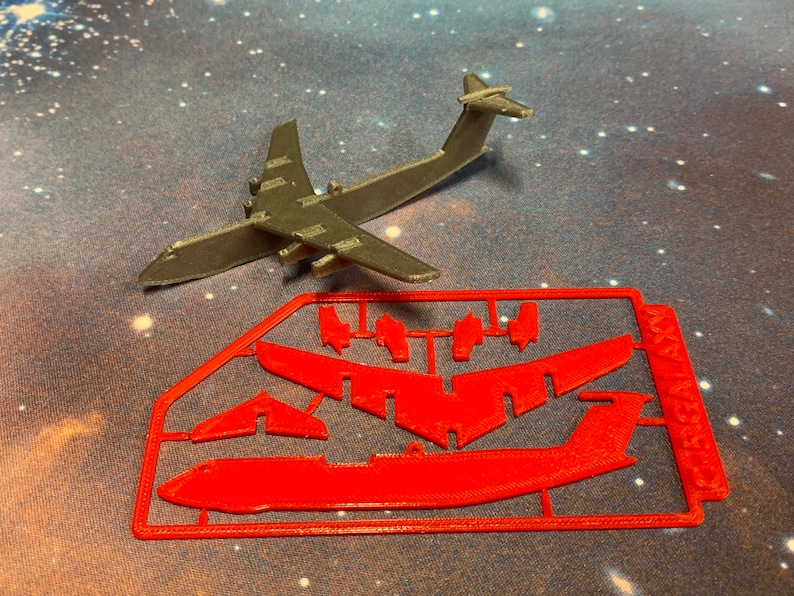 C-5 Galaxy Model Kit Card - Etsy