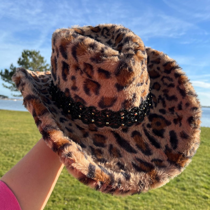 Leopard Print Hat - Etsy