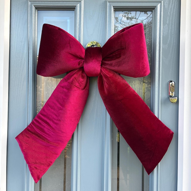 Velvet Bows Extra Large - Etsy UK