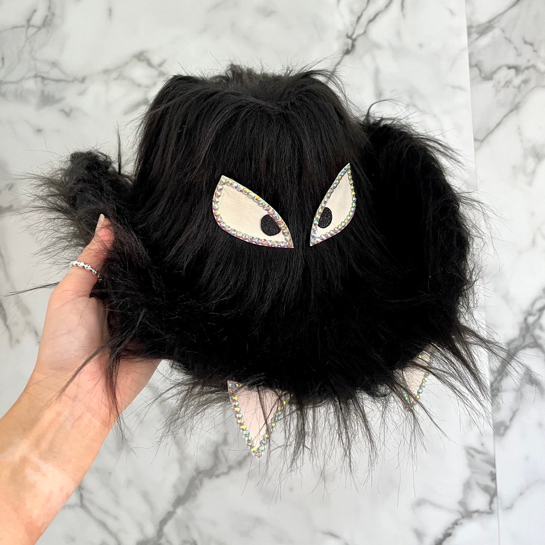 Hairy Monster Hat • Halloween Hat • Monster Outfit •hairy Halloween Hat ...