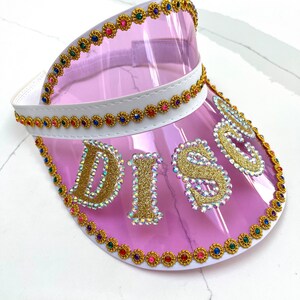 Disco Visor Personalised Beach Party Visor Ibiza - Etsy