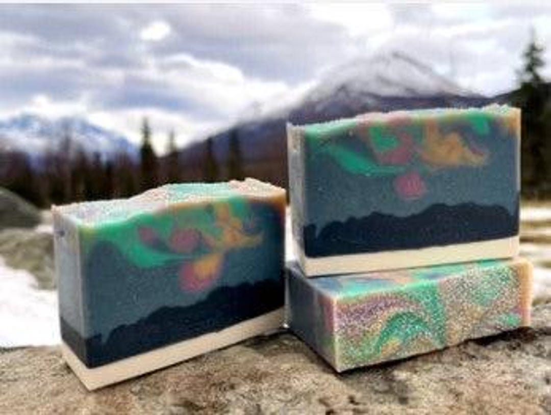 Icelandic Handmade Northern Lights Natural Soap - Etsy