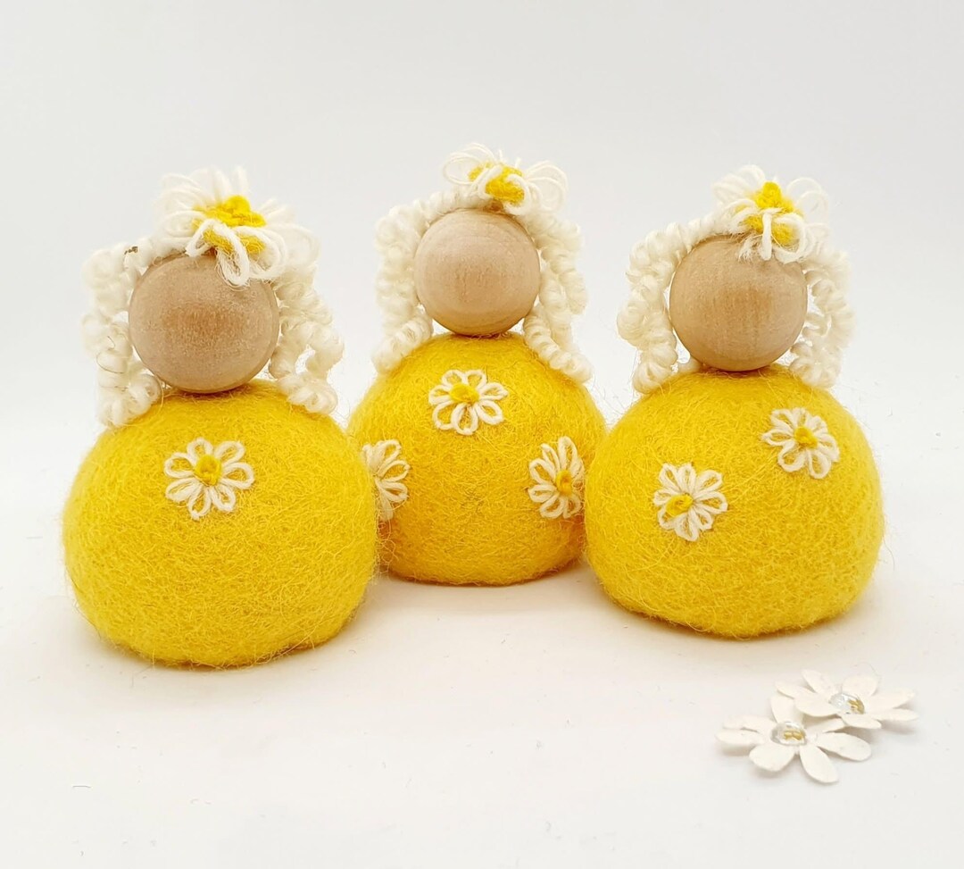 Icelandic Felted Wool Easter Lady Handmade Easter Gift - Etsy