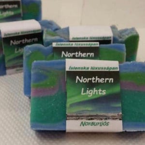 Icelandic Handmade Northern Lights Natural Soap - Etsy