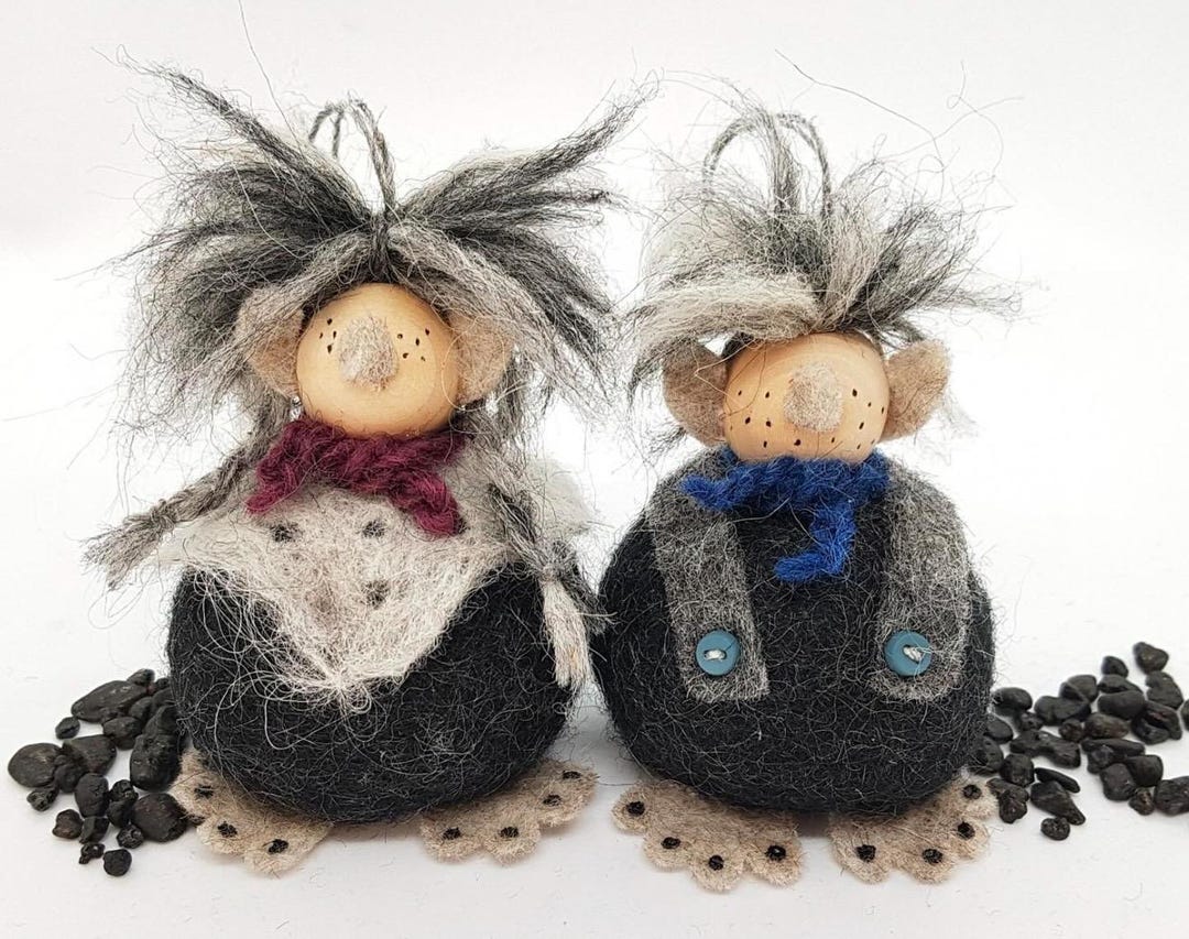 Handmade Icelandic Troll Felted - Etsy