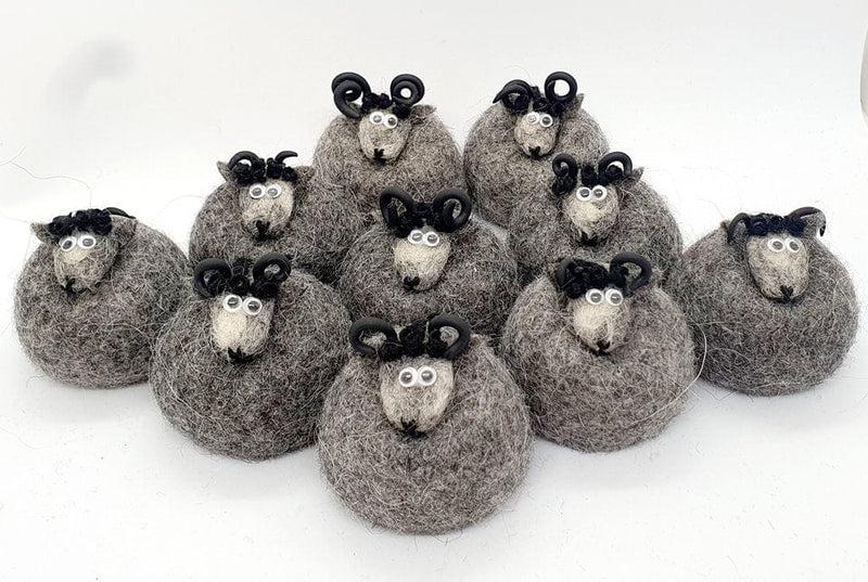 Icelandic Felted Wool Sheep Handmade - Etsy