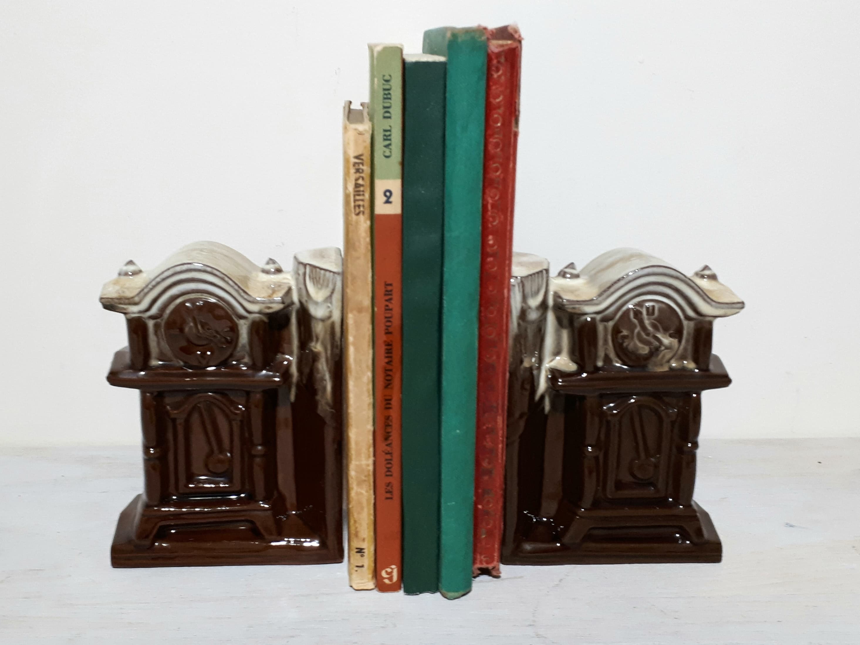 Fine Art Ceramics Mid Century Ceramic Brown vintage Ceramic Drip ...