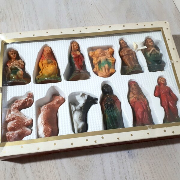 Plastic Nativity - Etsy