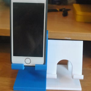 Universal Phone Stand With Charging Wire Port - Etsy