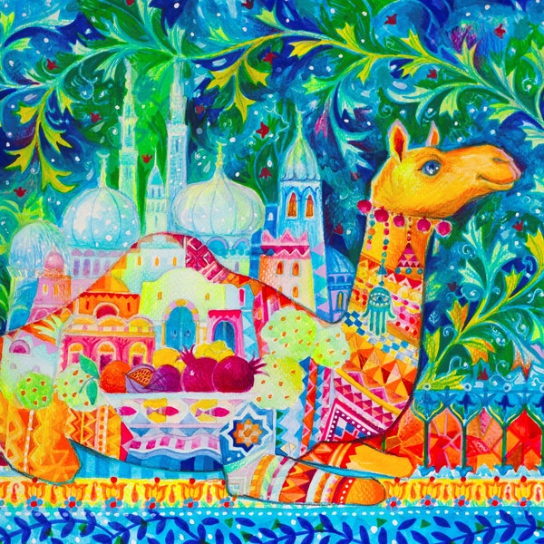 Wooden Camel Puzzle - Etsy