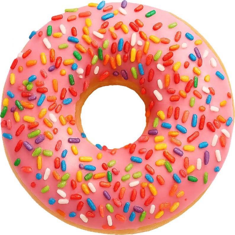 The Big Pink Donut Mosaic Shaped Jigsaw Puzzle 50 Piece by Nautilus ...