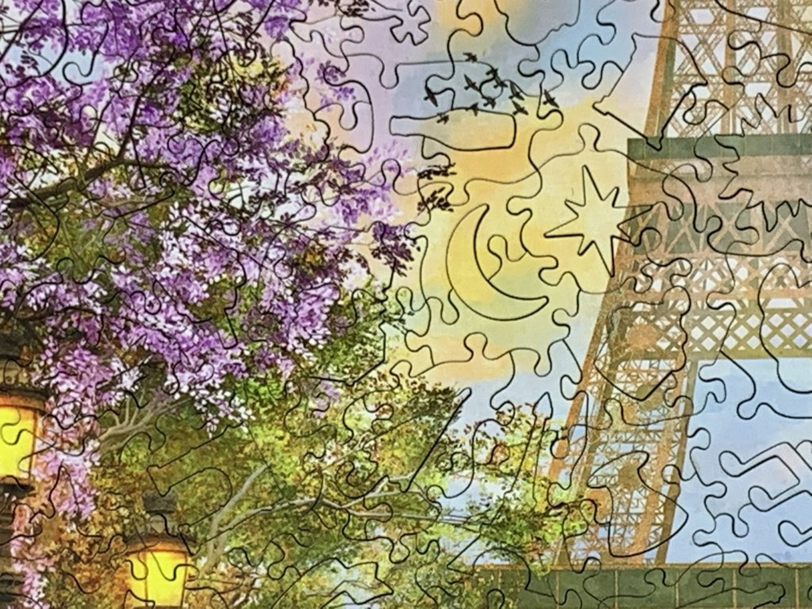 Wooden Jigsaw Puzzles for Adults Spring in Paris 387 Piece | Etsy
