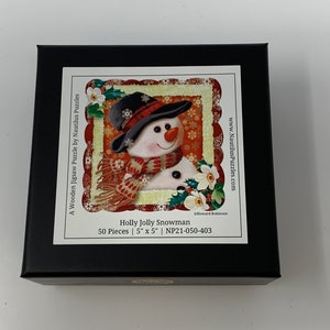 Christmas Jigsaw Puzzles, Wooden Puzzles for Adults, Mini Puzzle With ...