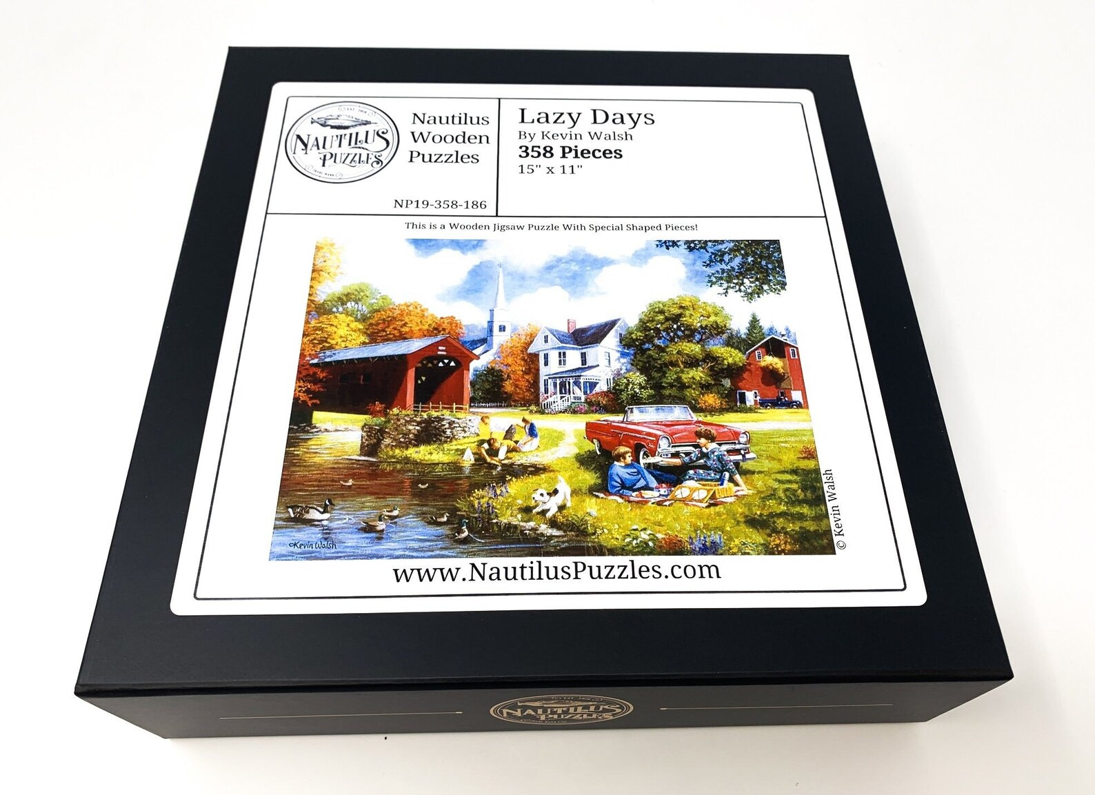 Wooden Jigsaw Puzzles for Adults - Lazy Days (358 Piece Wooden Jigsaw ...
