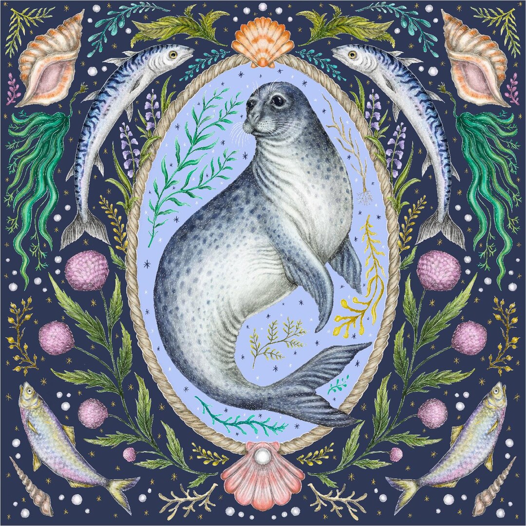 Cornish Seal Mini Wooden Jigsaw Puzzle 50 Pieces by Nautilus Puzzles ...