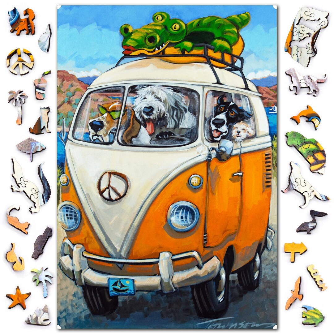 Challenging Whimsy Puzzles for Adults With Irregular Shaped Pieces ...