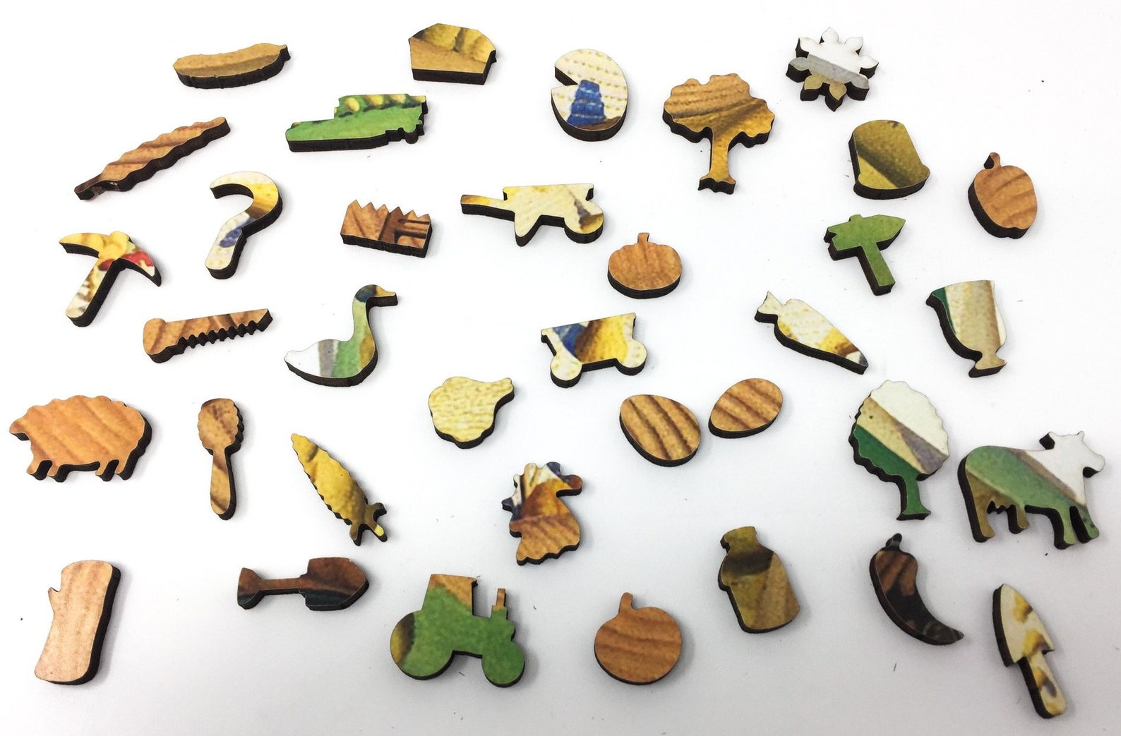 Wooden Jigsaw Puzzles for Adults Fall Plowing by Grant Wood - Etsy