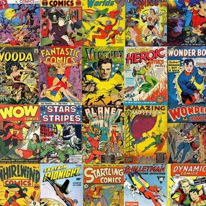 Comic Books Wooden Jigsaw Puzzles for Adults 472 Pieces by ...