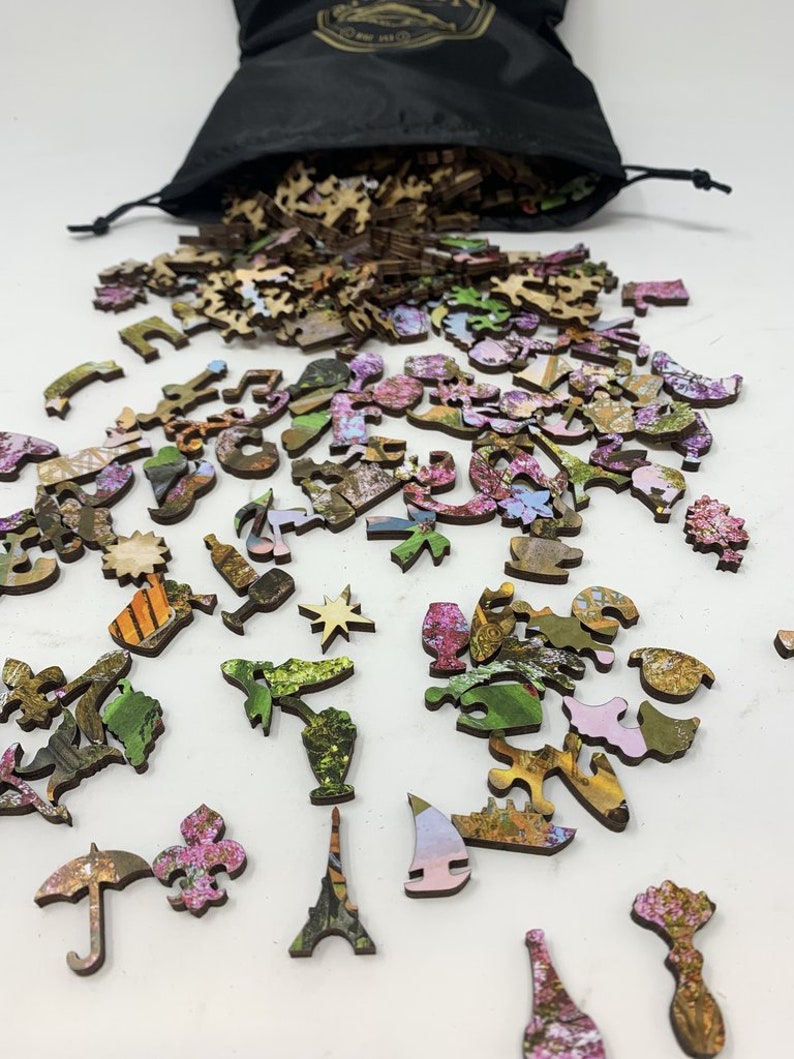 Wooden Jigsaw Puzzles for Adults Spring in Paris 387 Piece | Etsy