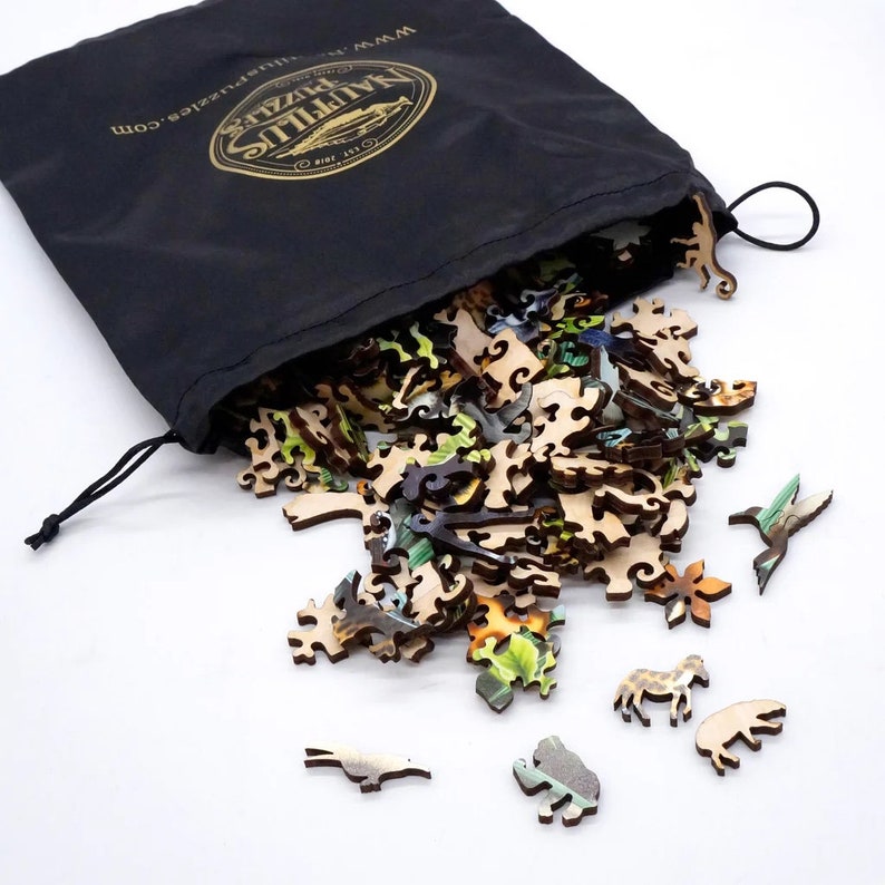 Wooden Jigsaw Puzzles for Adults Creature Comforts 250 - Etsy