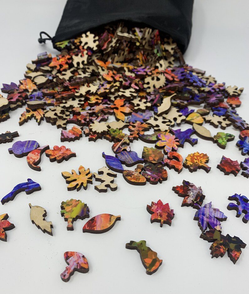 Wooden Jigsaw Puzzles for Adults Autumn Colors 450 Piece - Etsy