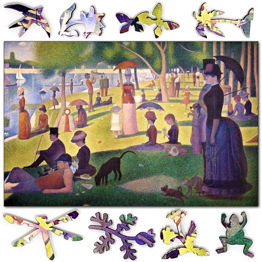 Wooden Jigsaw Puzzle for Adults, Famous Art Puzzles, Heirloom Gift for ...