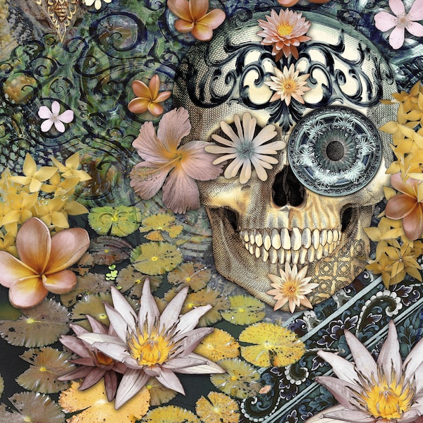 Sugar Skull Puzzle - Etsy