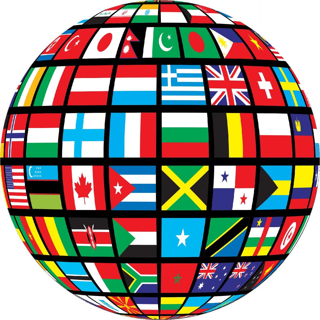 Wooden Jigsaw Puzzles for Adults | Flags Around the World (71 Piece ...