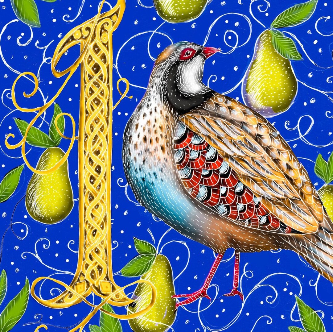Wooden Jigsaw Puzzles for Adults - A Partridge in A Pear Tree (50 Piece ...
