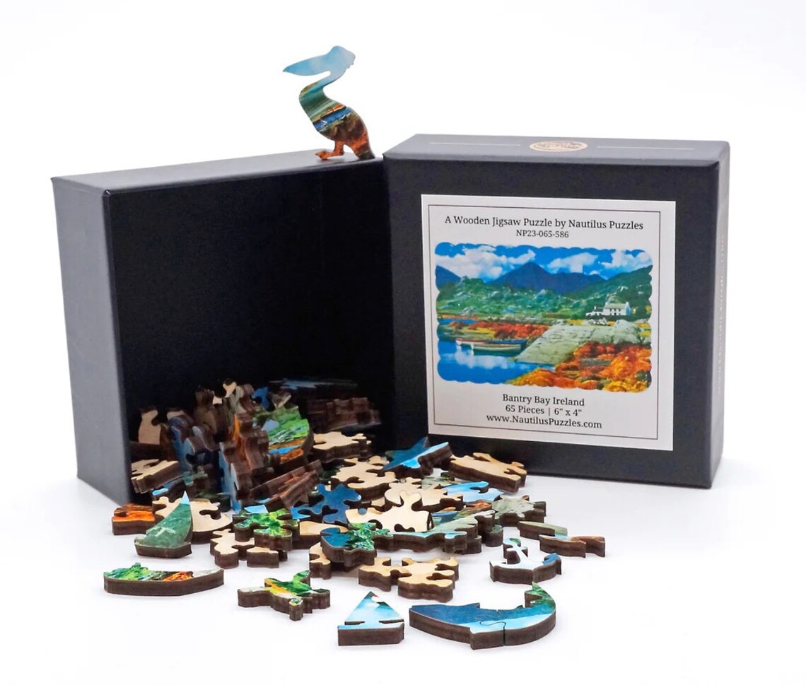 Bantry Bay Jigsaw Puzzles 65 Uniquely Shaped Pieces by Nautilus Puzzles ...