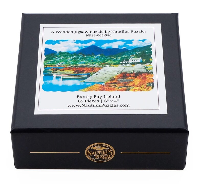 Bantry Bay Jigsaw Puzzles 65 Uniquely Shaped Pieces by Nautilus Puzzles ...
