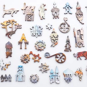 Wooden Jigsaw Puzzles for Adults 458 Pieces by Nautiluspuzzles ...