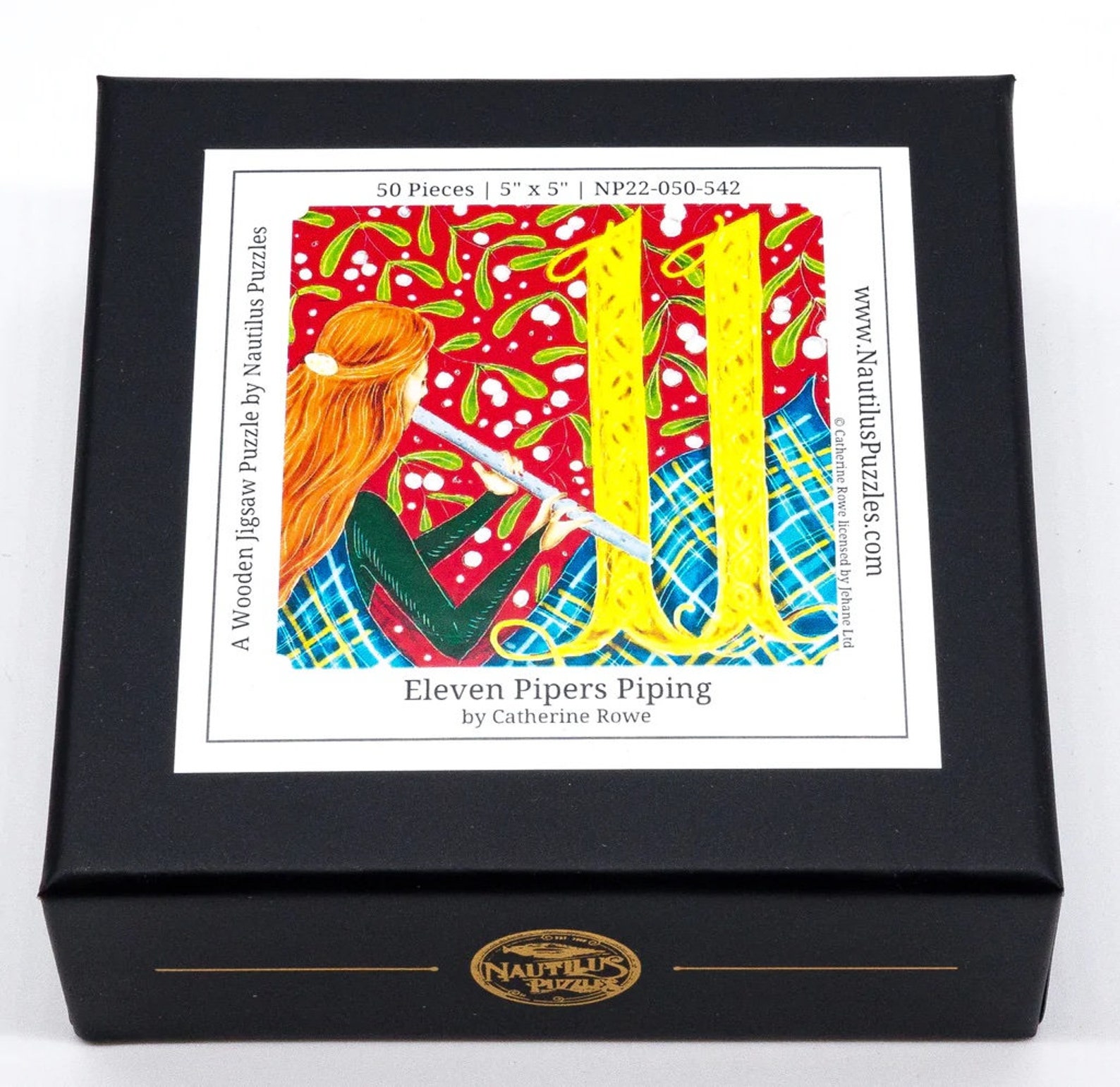 Wooden Jigsaw Puzzles for Adults Eleven Pipers Piping 50 - Etsy