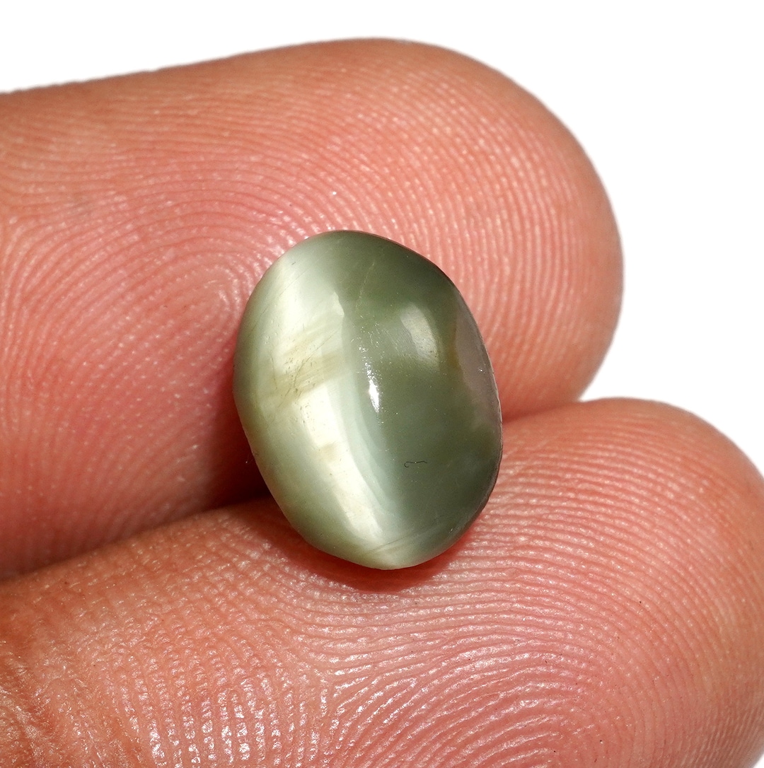 Natürliche Katzenauge Edelstein-Katzenauge Oval Cabochon 4Cts - Etsy.de