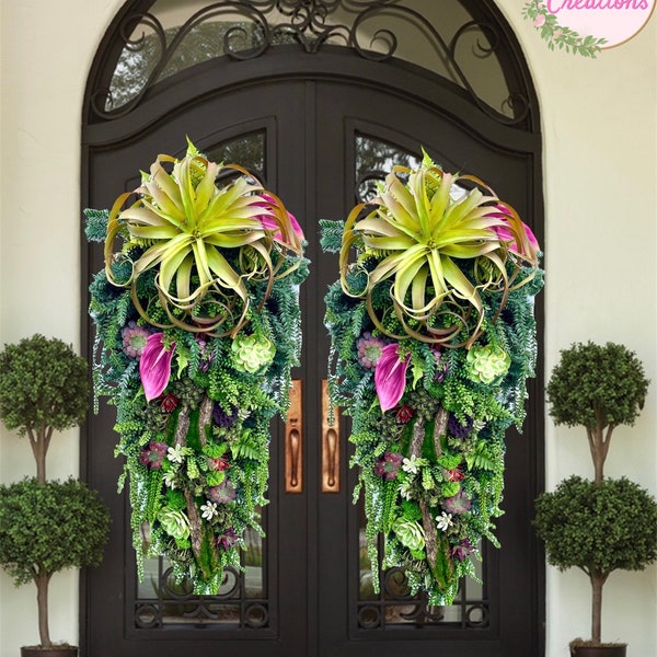 Succulent Wreaths for Front Door - Etsy
