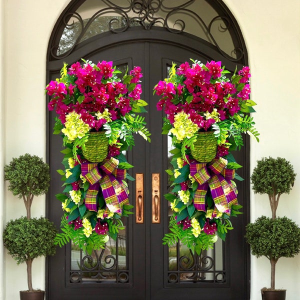 Large Door Wreath - Etsy